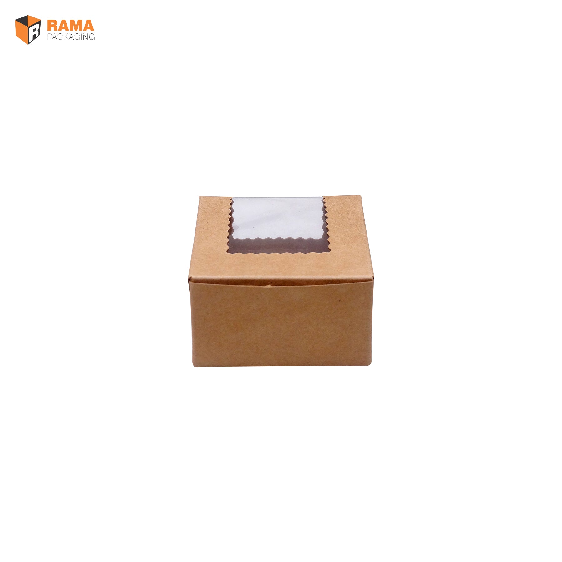1 Brownie Box Brown | Craft Box (3" X 3" X 1.75")– Rama Packaging