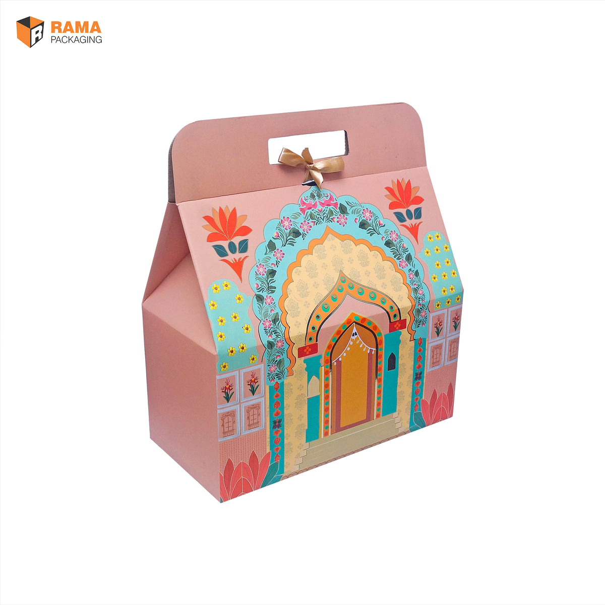 Medium – Palace Arch Box | Festive Box (8"×4"×6") | Sanskriti Collecti ...