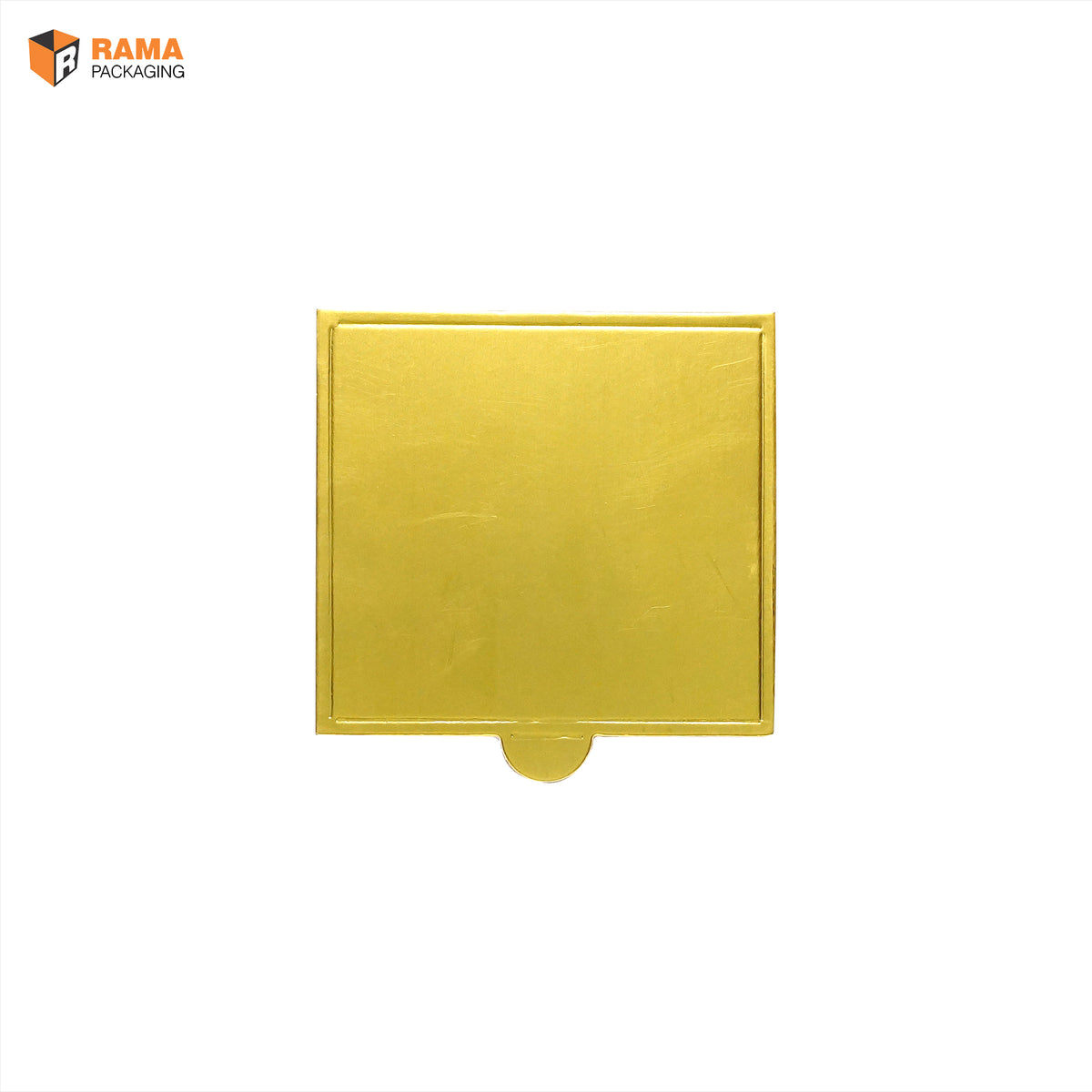 Golden Rectangle Pastry Base | (9 cm X 8.5 Cm )| paper pastry base ...