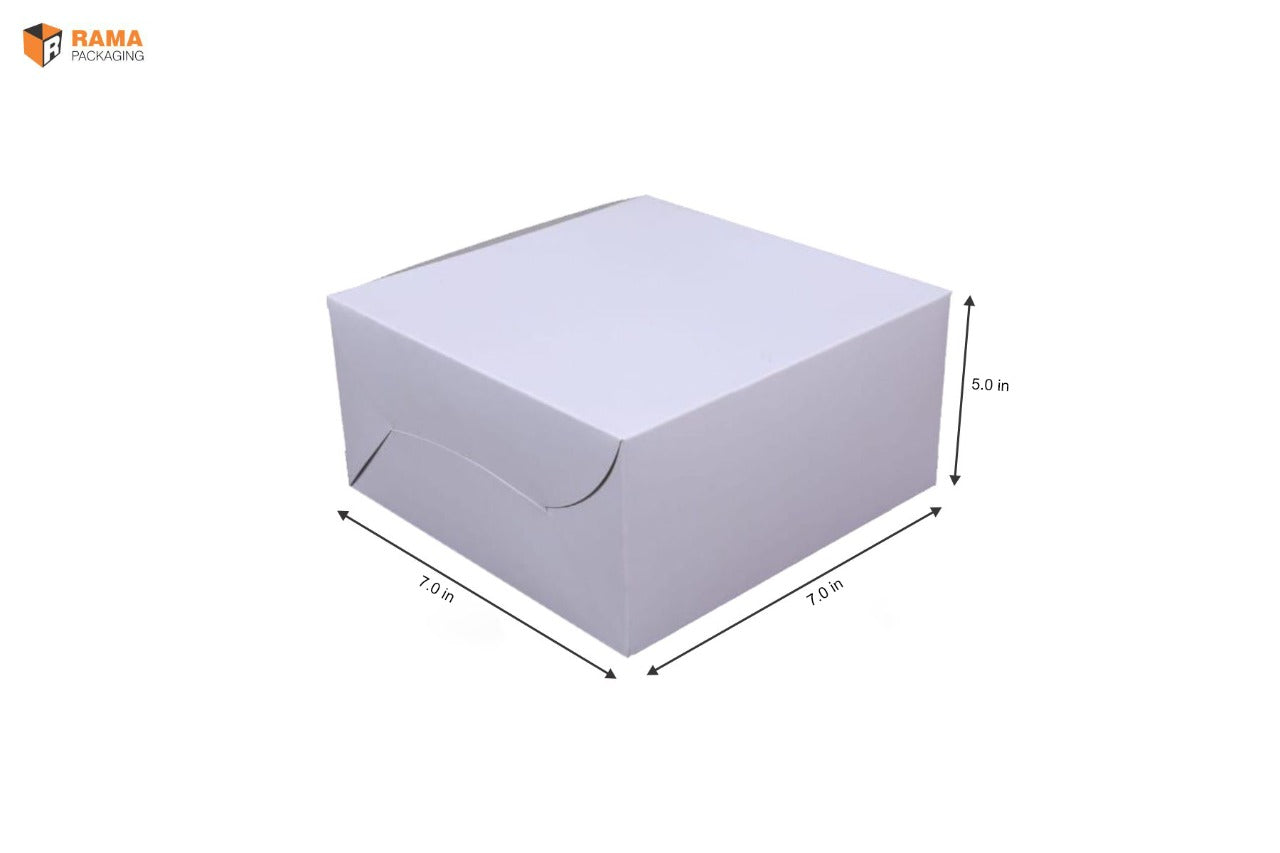 Cake Box - 500g (7"x7"x5")– Rama Packaging